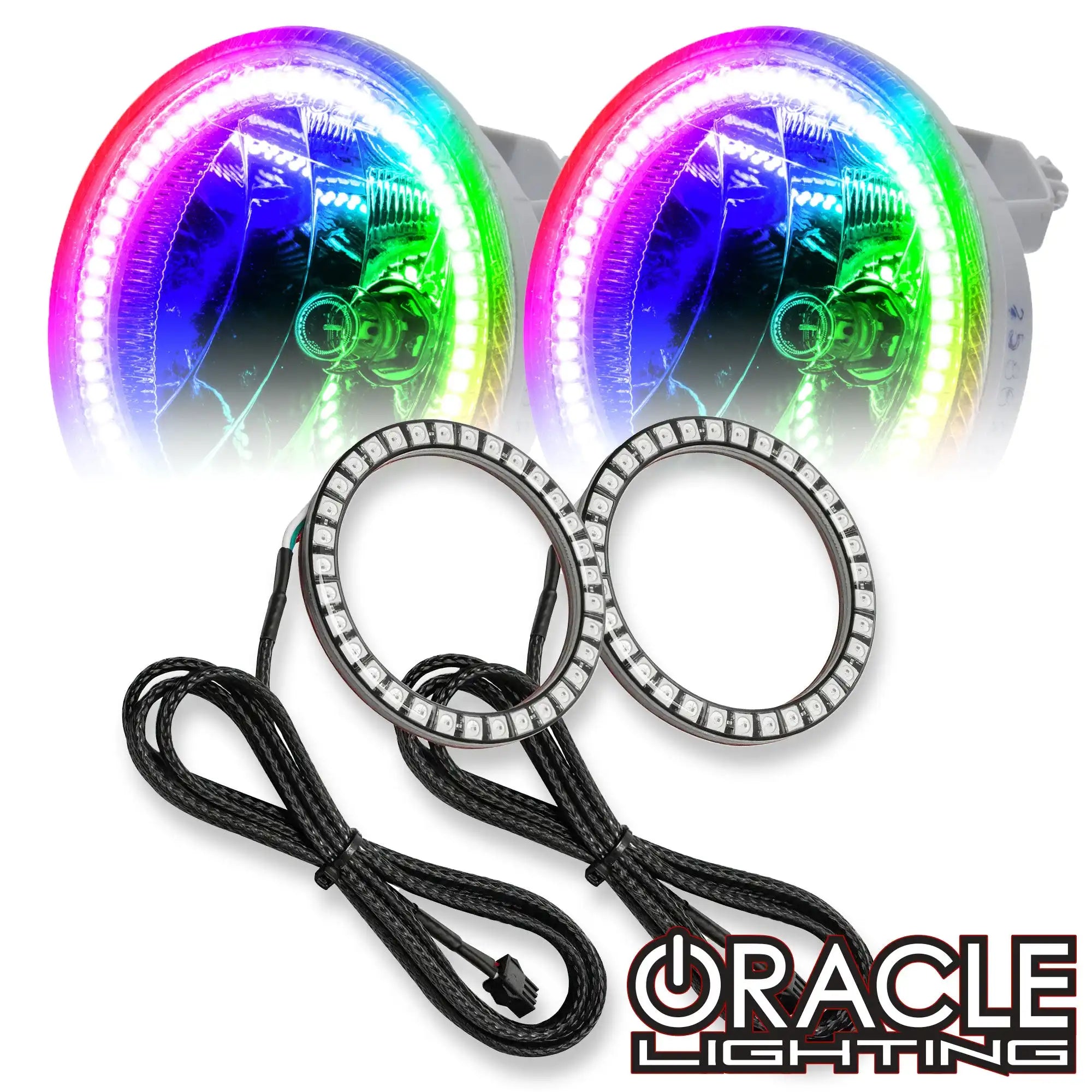 ORACLE Lighting 2008-2014 Dodge Challenger Dynamic ColorSHIFT Fog Ligh