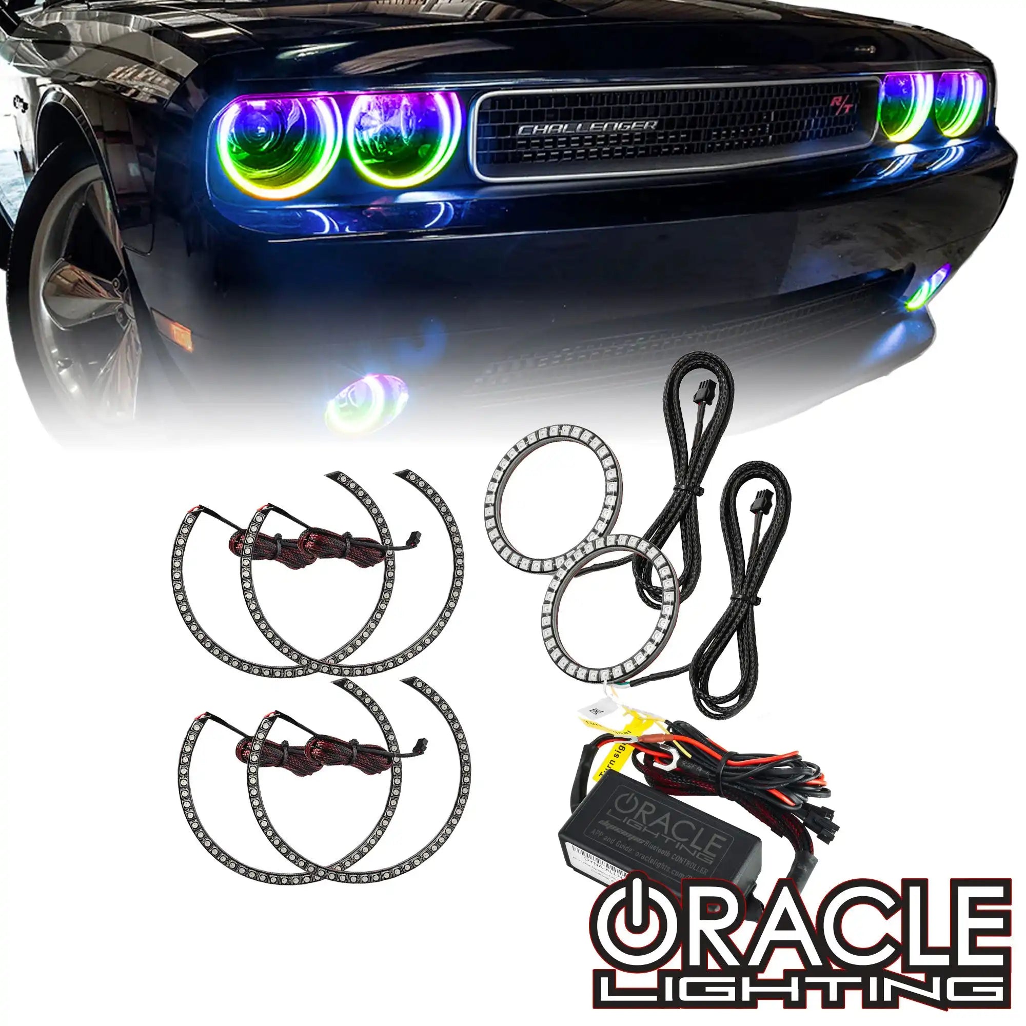 ORACLE Lighting 2008-2014 Dodge Challenger Dynamic ColorSHIFT Surface