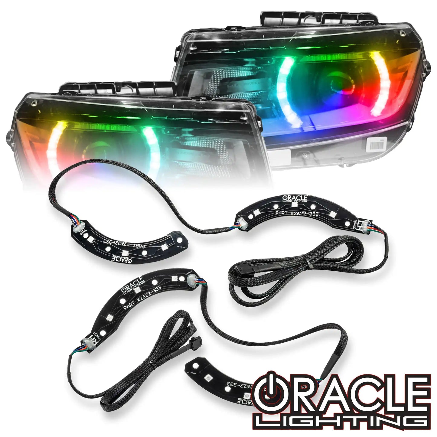 ORACLE Lighting 2014-2015 Chevrolet Camaro RS ColorSHIFT Headlight DRL