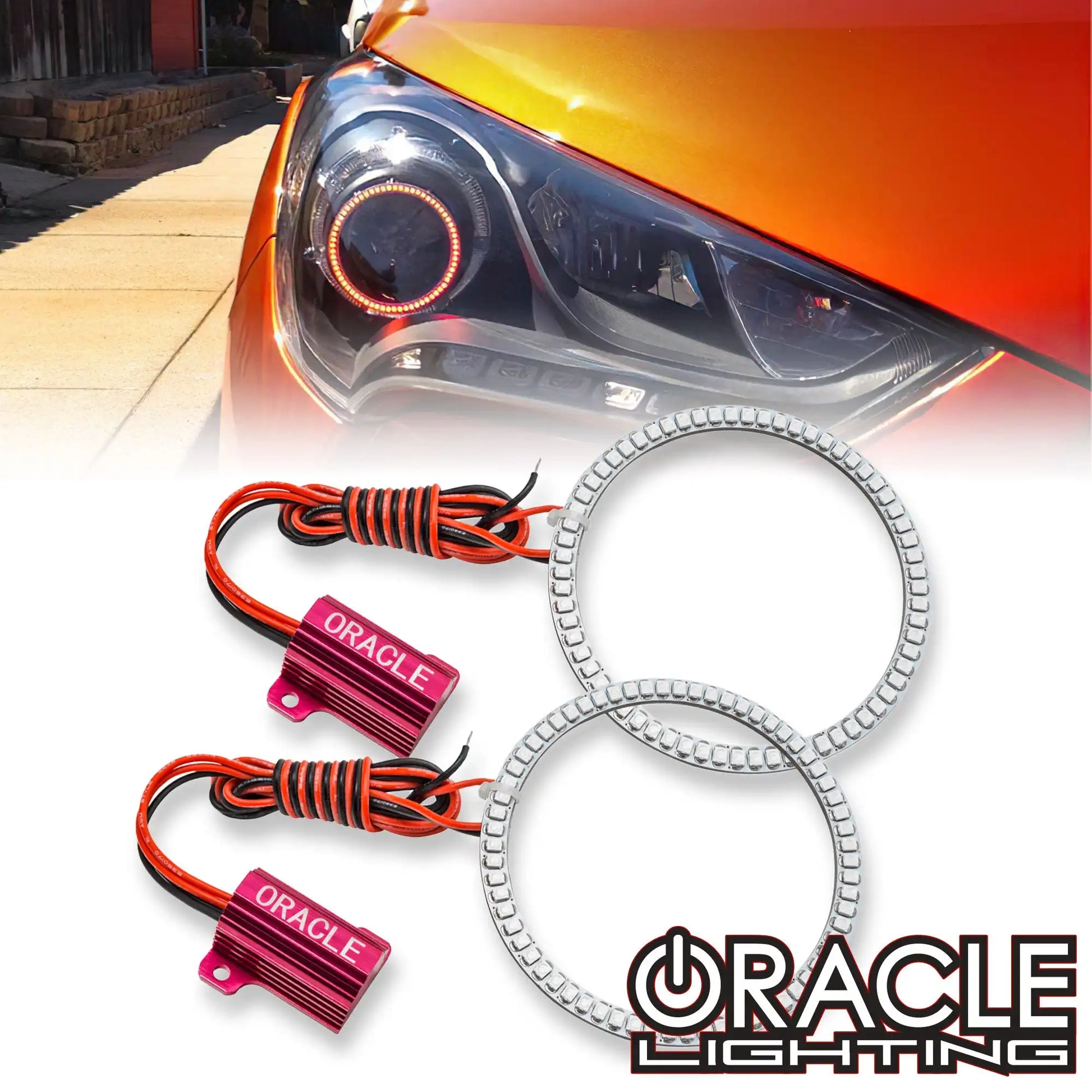 ORACLE Lighting 2011-2014 Hyundai Veloster LED Headlight Halo Kit