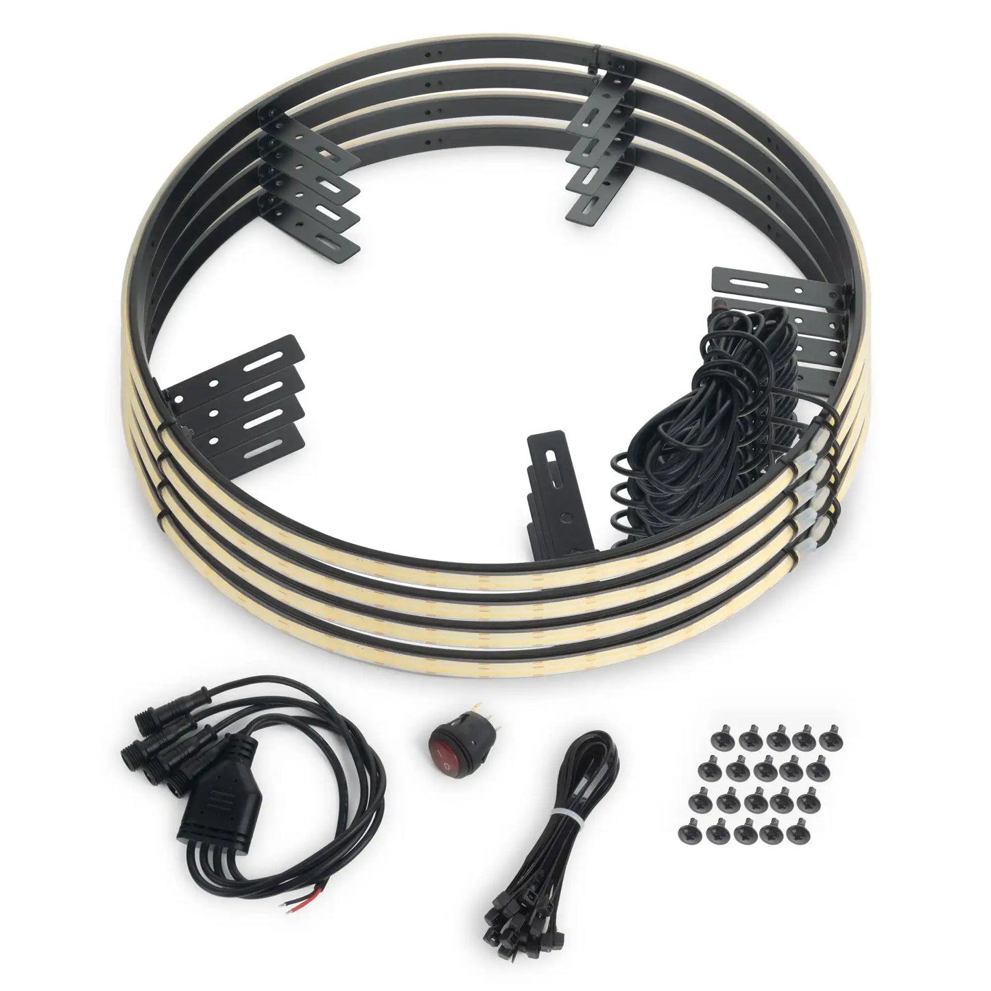 ORACLE Lighting LED Illuminated Wheel Rings - 16.5" PLASMA™