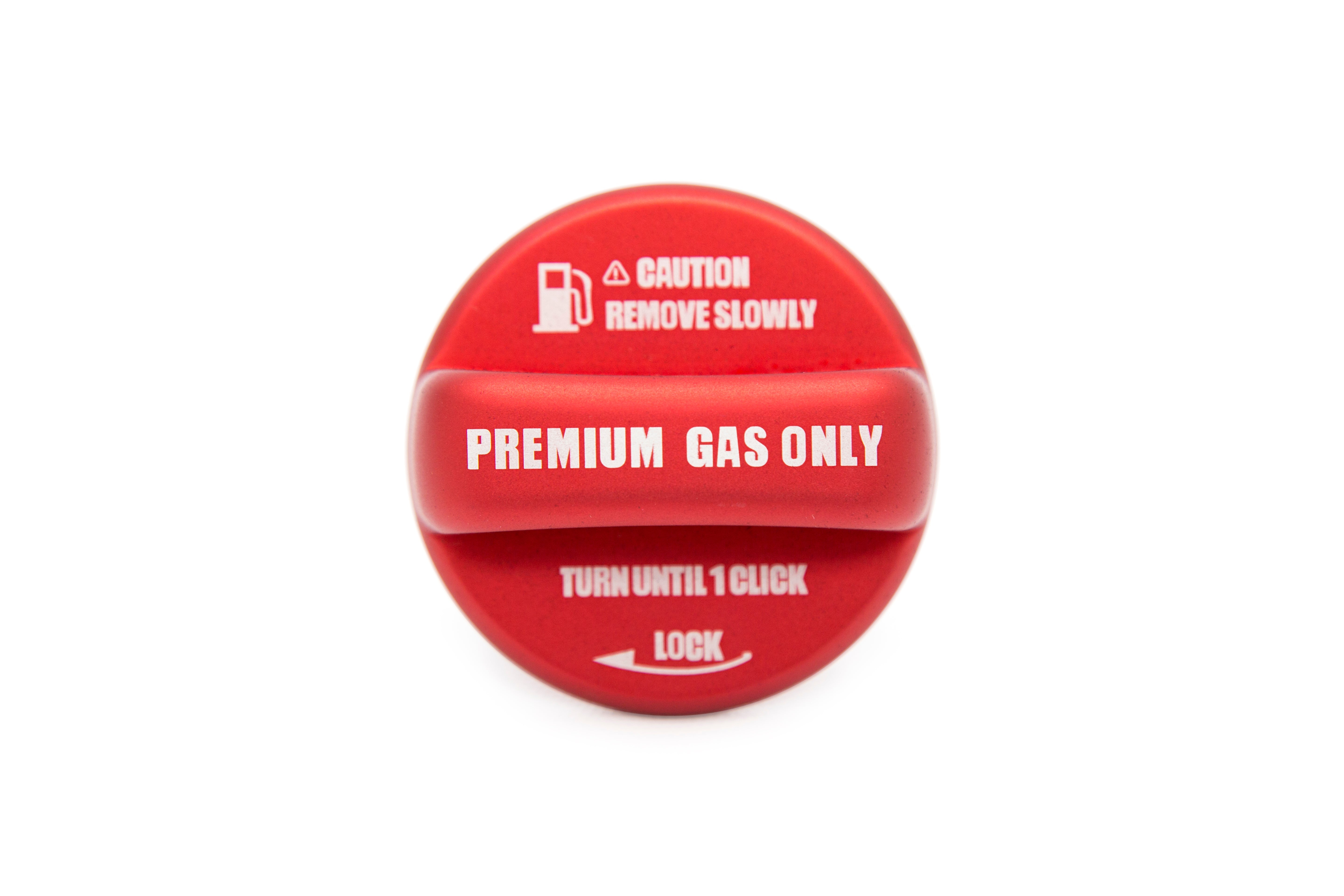 OLM Anodized Red Fuel Cap Cover - 15+ WRX / STI, 13+ FT86, 13+ Crosstr