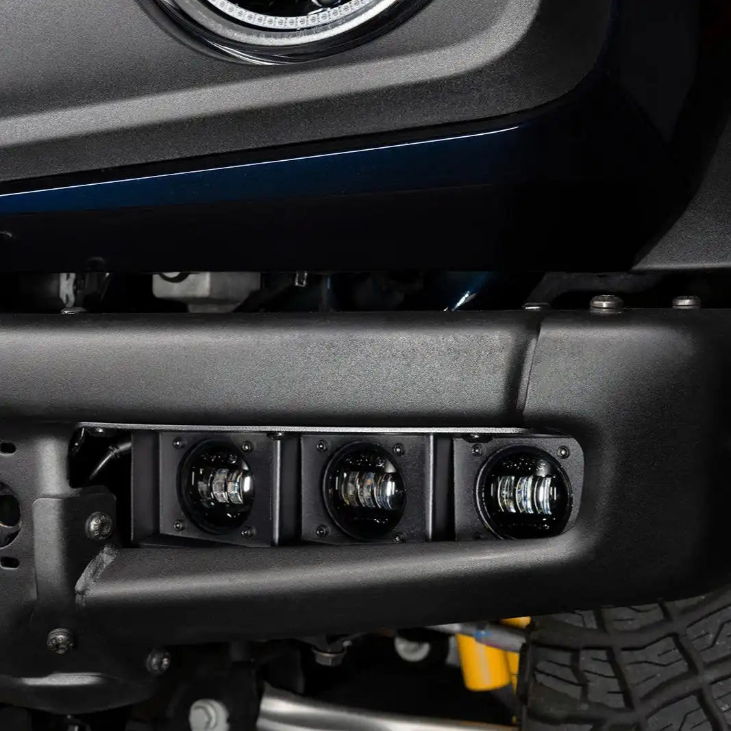 ORACLE Lighting 2021-2025 Ford Bronco Triple LED Fog Light Kit for Ste