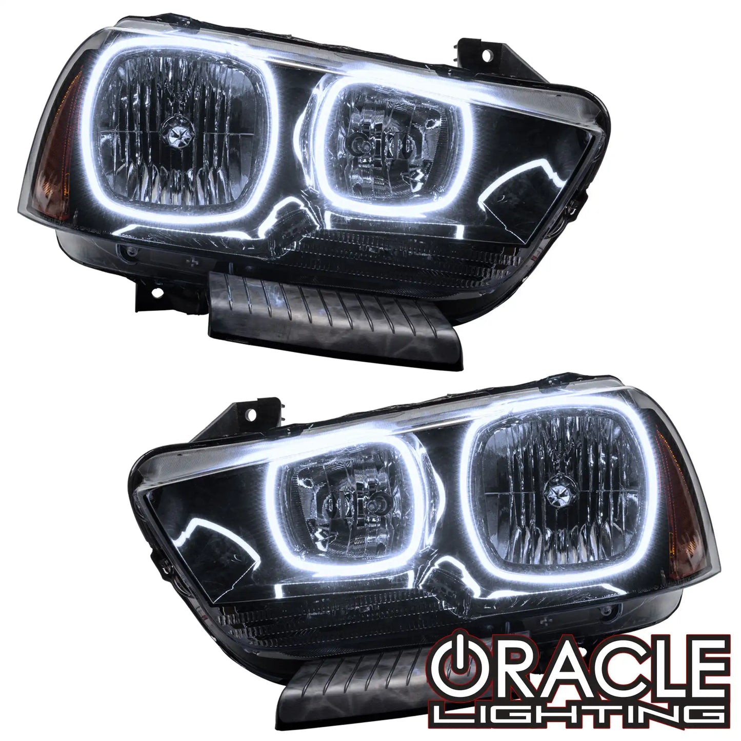 ORACLE Lighting 2011-2014 Dodge Charger Pre-Assembled Halo Headlights