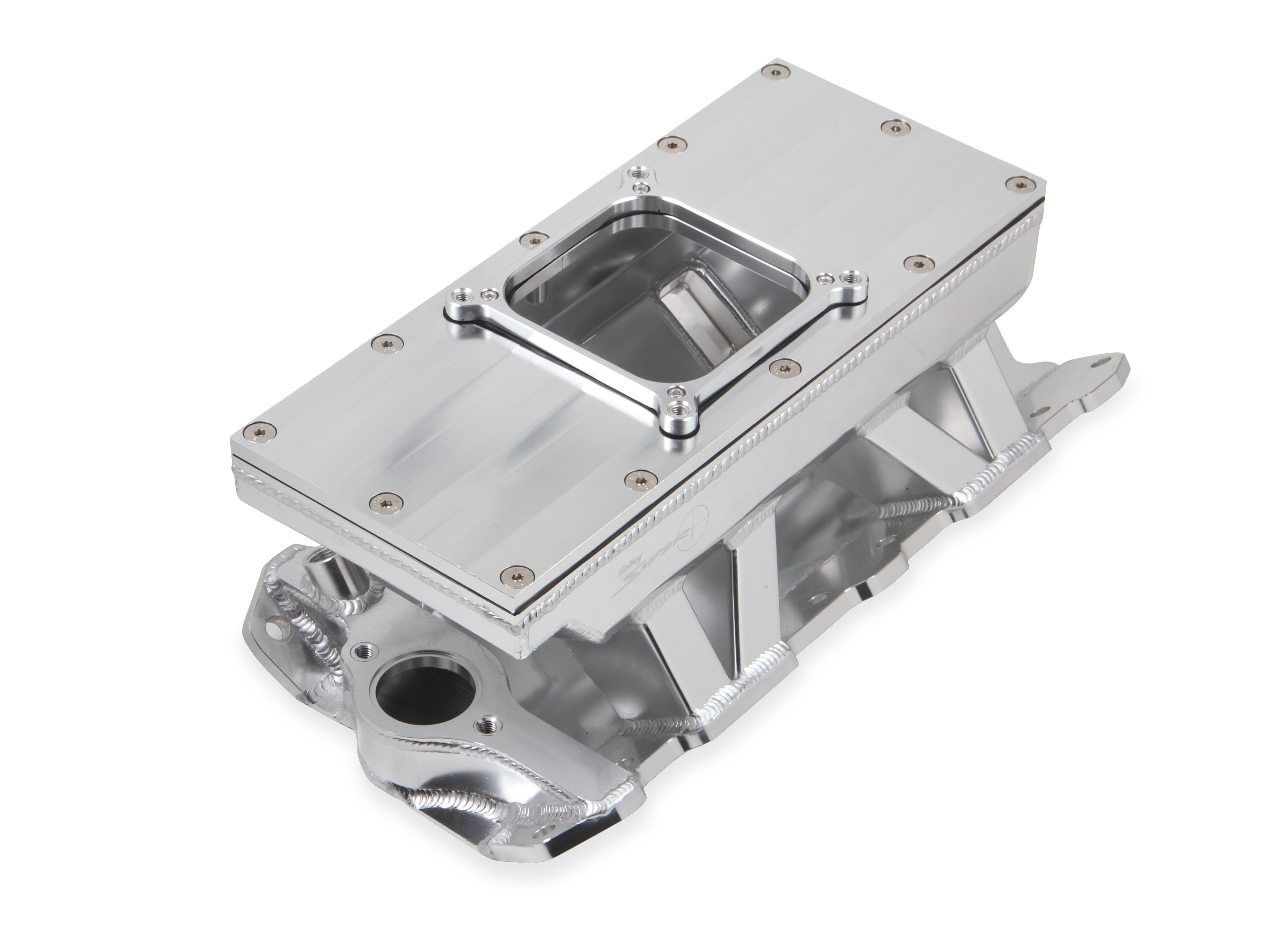 Fabricated Intake Manifold SBC Single Plane Carbureted (4500 style fla