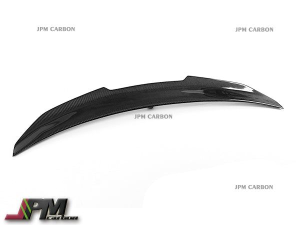 PSM Style Carbon Fiber Trunk Spoiler Fits For 2014-2020 BMW F36 4-Seri