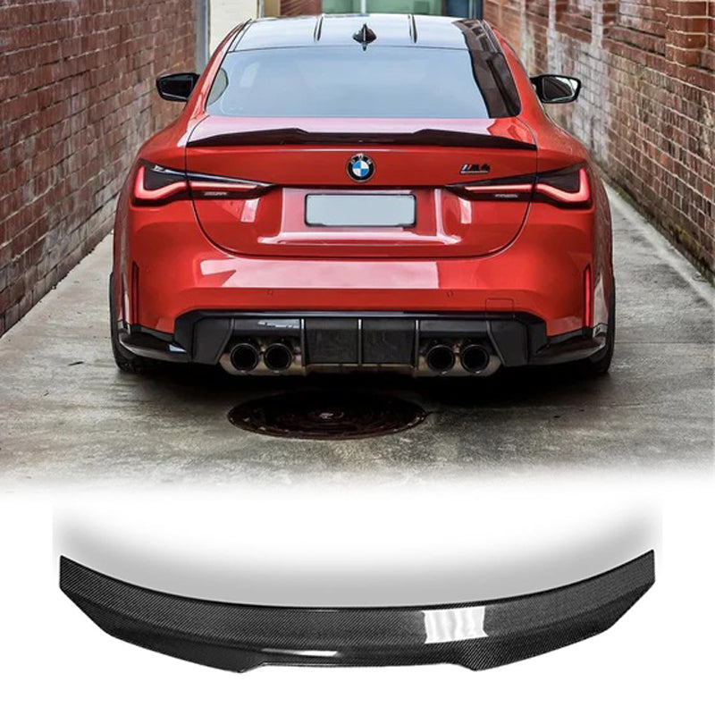 BMW G22 & G82 M4 PSM Trunk Spoiler - Carbon Fiber – Revline Performance