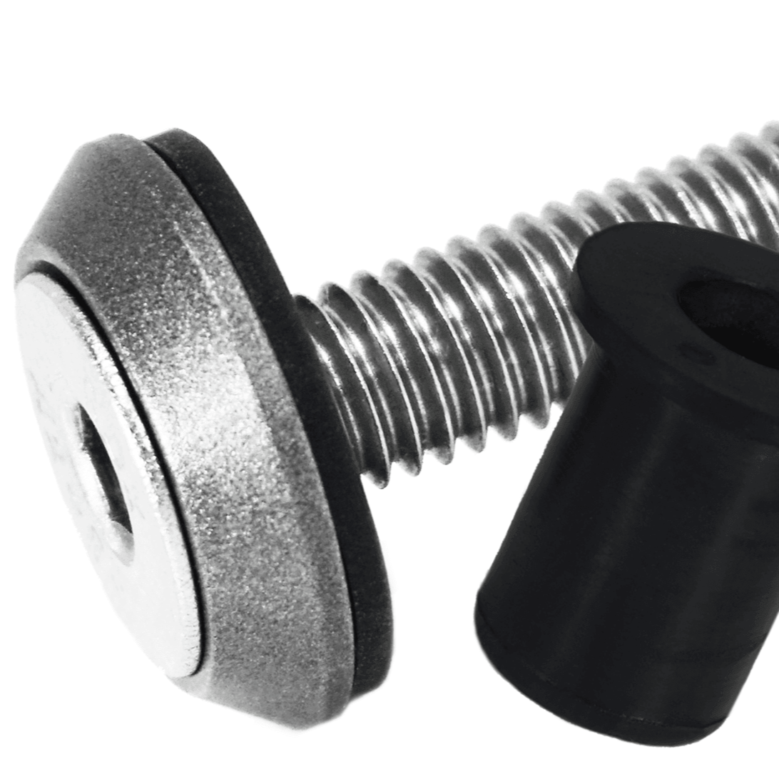 ZSPEC Body Kit Fastener, Low-Profile M5x20mm w/Well Nut, Stainless ...