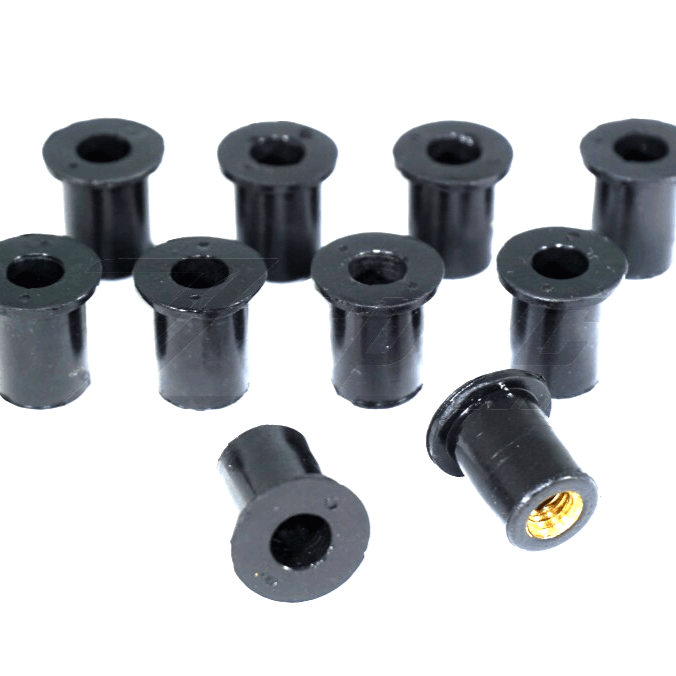 ZSPEC M5 Silicone-Rubber Well Nuts for Body Kits and Flares using M5-0 ...