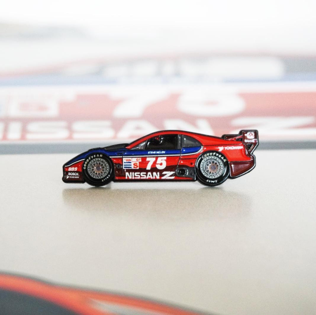 IMSA #75 Nissan Z (300zx Z32) Race Car - Collector Lapel/Hat Pin ...